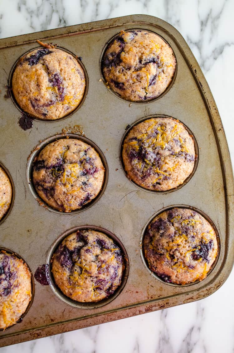 Moist Whole Wheat Blueberry Swirl Muffins – The Goldilocks Kitchen